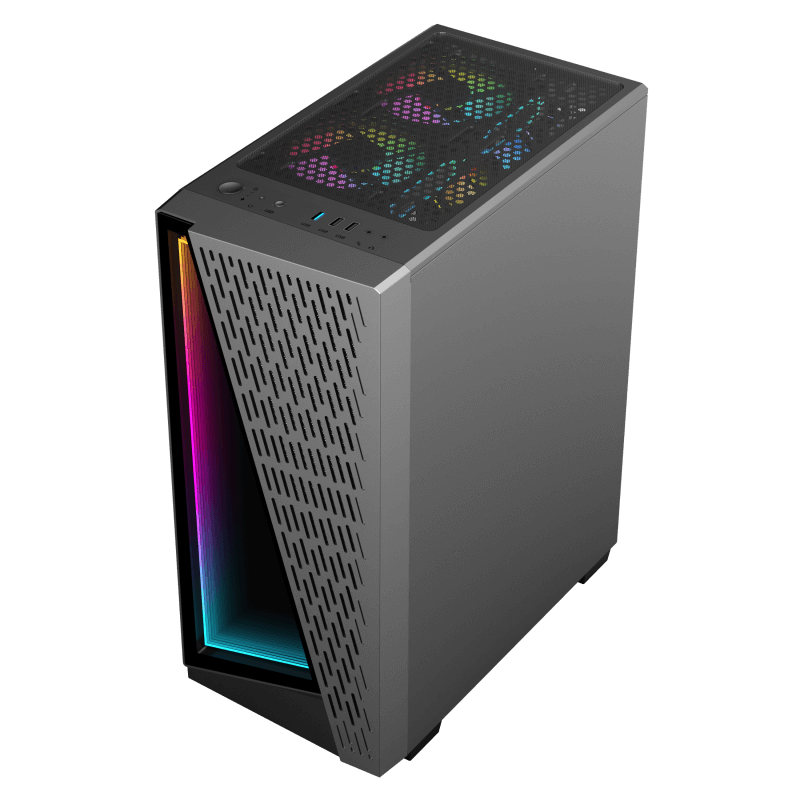 Prism BK-Mid Tower ATX Gaming PC Cases