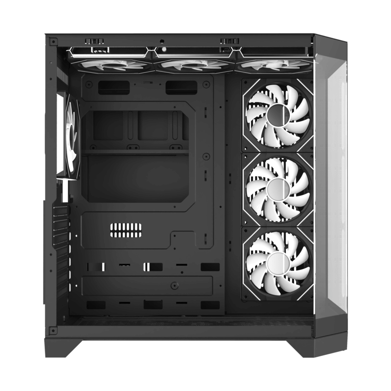 water cooled pc case | HYPE-A Black full atx pc case