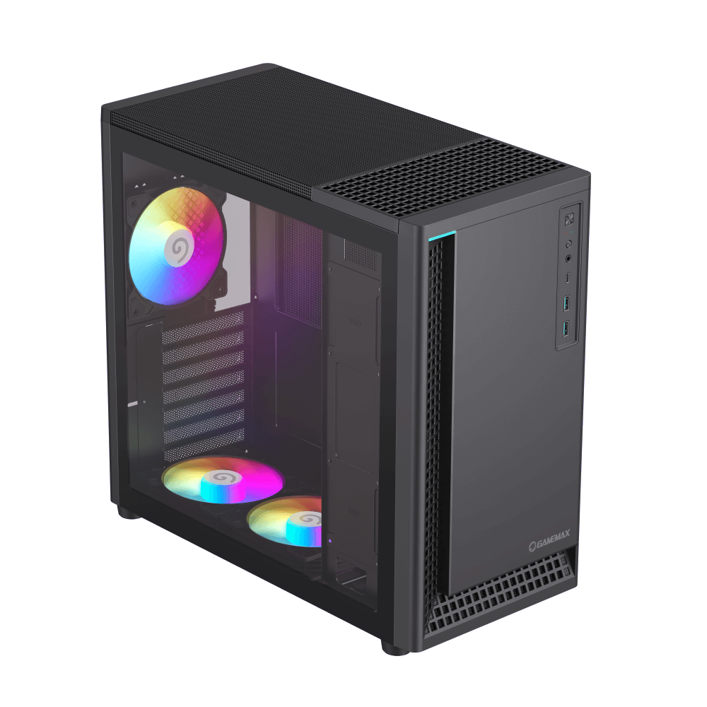 P30 BK-Micro ATX Gaming Case,Mechanic Computer Cases