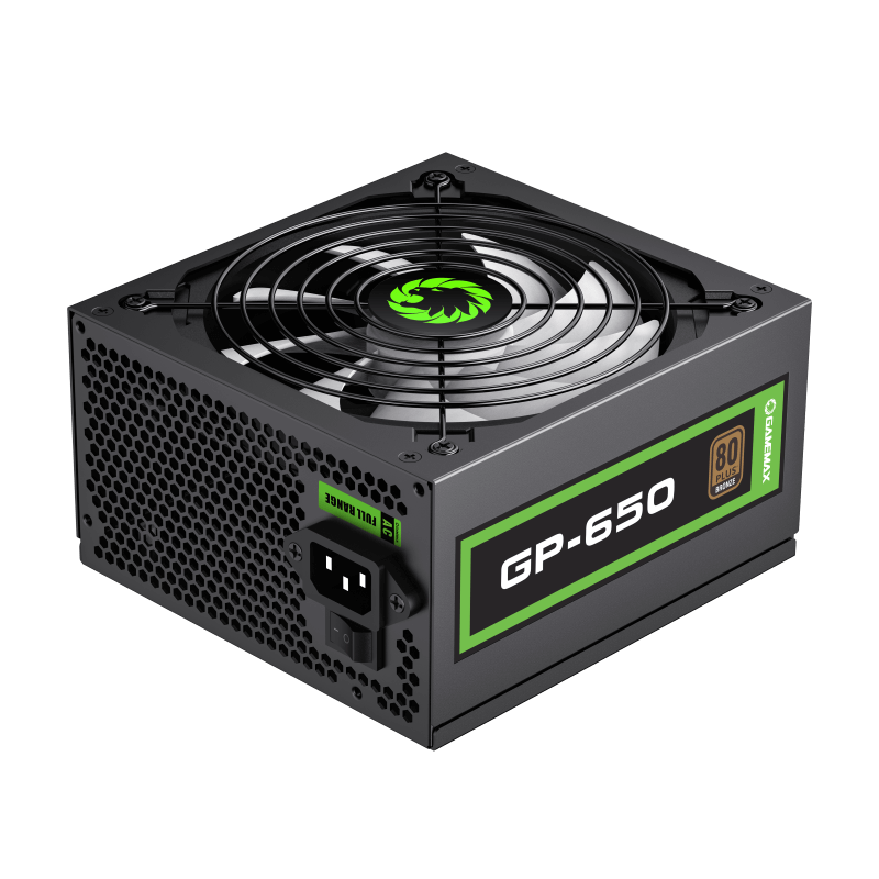 GameMax GP-650 Power Supply 14CM Fan 80 Plus Bronze PSUs
