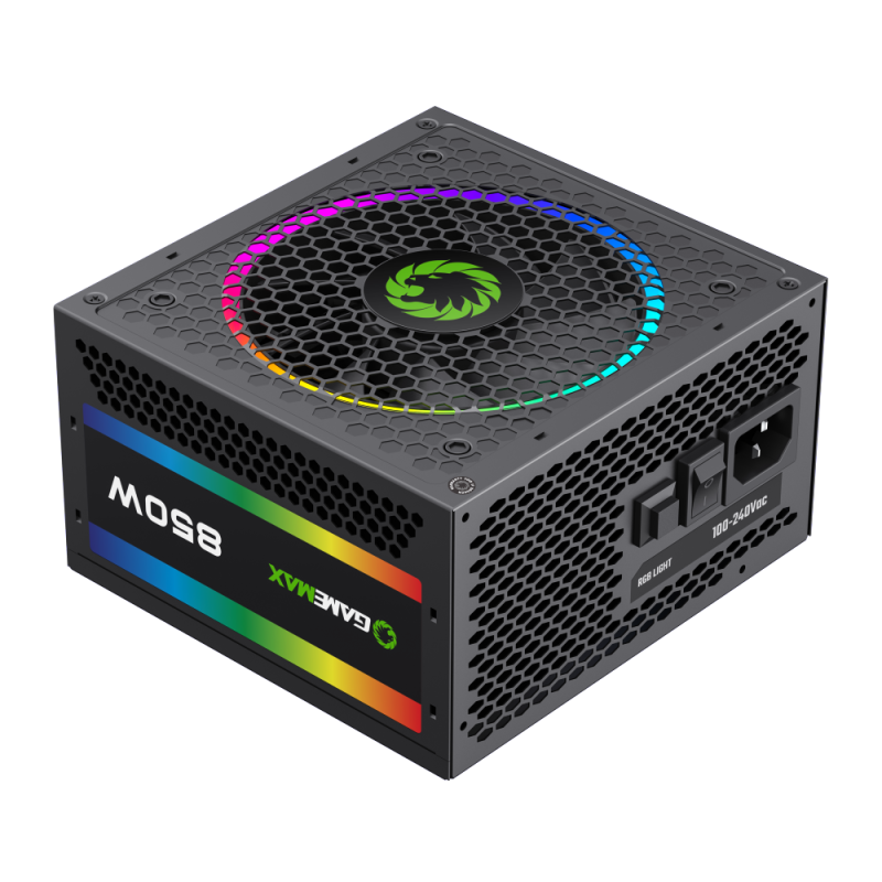 RGB-850 SE-Gaming RGB Power Supply - 80 Plus Gold, Fully Modular 5-Year ...