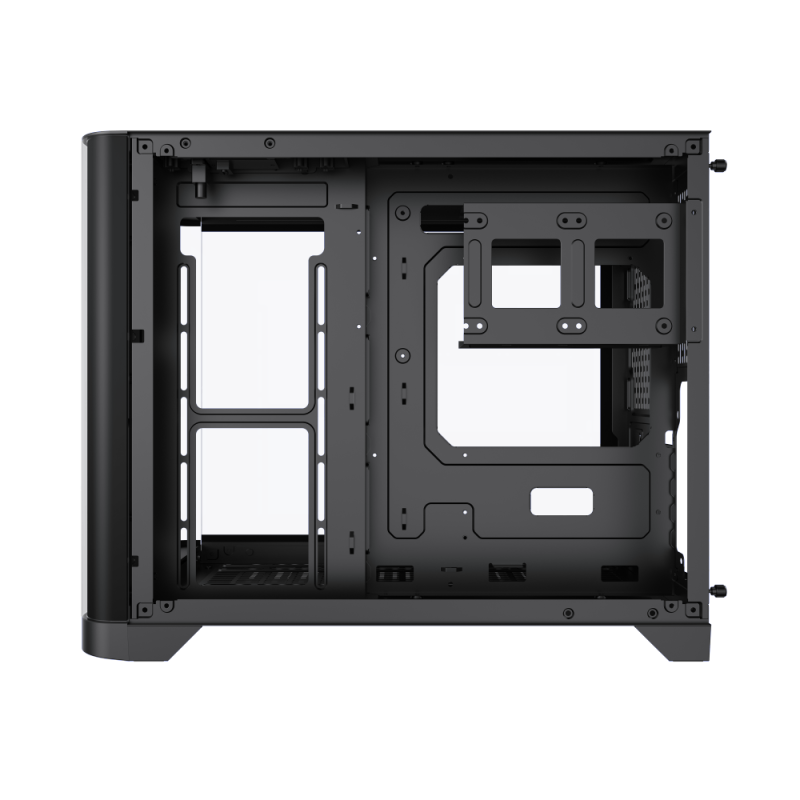 HYPE-M Micro ATX PC case with argb cooling fans | gaming pc case