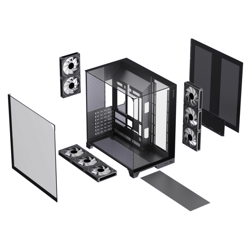 Infinity Plus Mid Tower ATX PC csase | Mid Gaming chassis