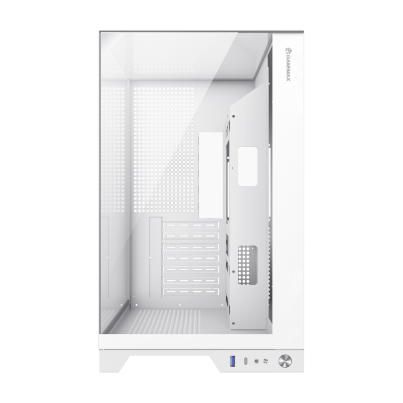 water cooled pc case | Infinity Plus WH White Mid Tower ATX PC csase