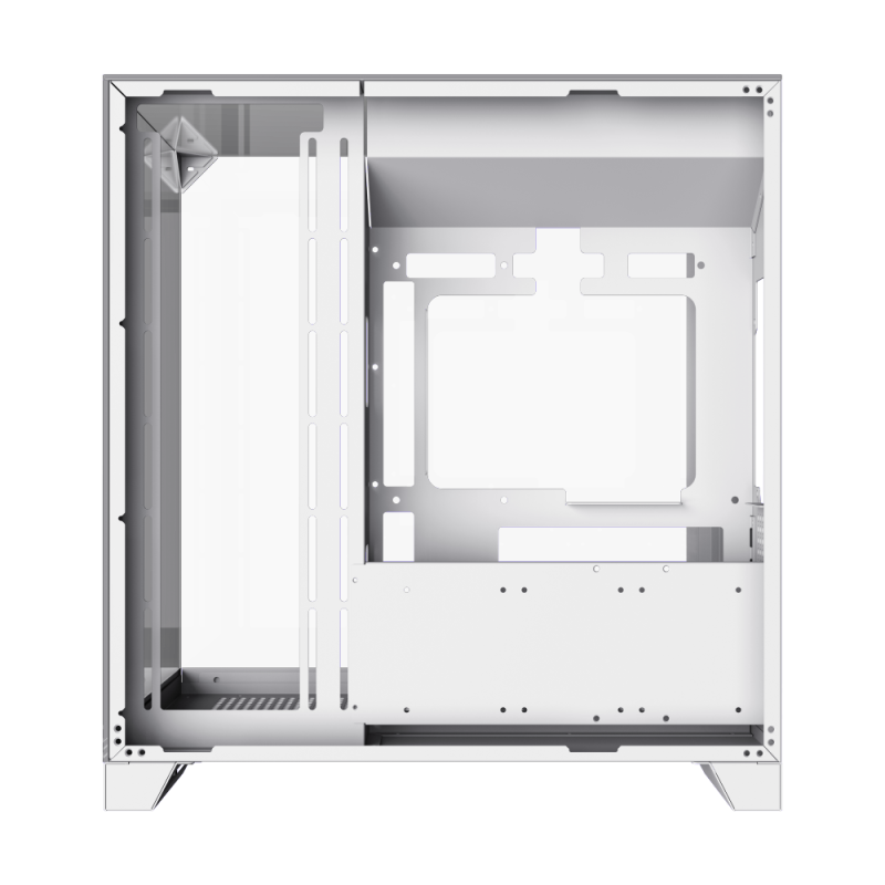 water cooled pc case | Infinity Plus WH White Mid Tower ATX PC csase