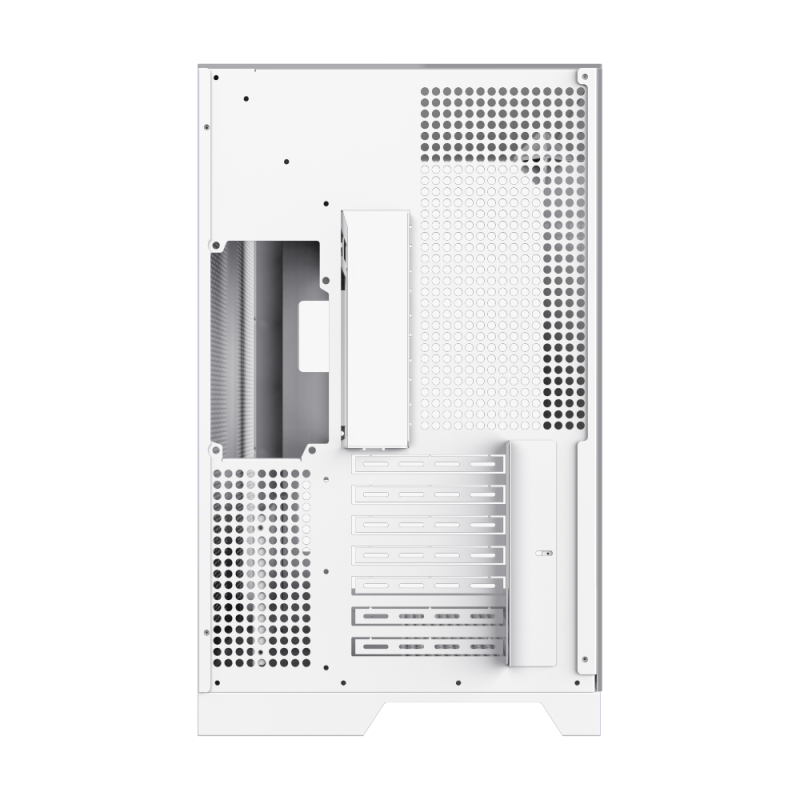 water cooled pc case | Infinity Plus WH White Mid Tower ATX PC csase