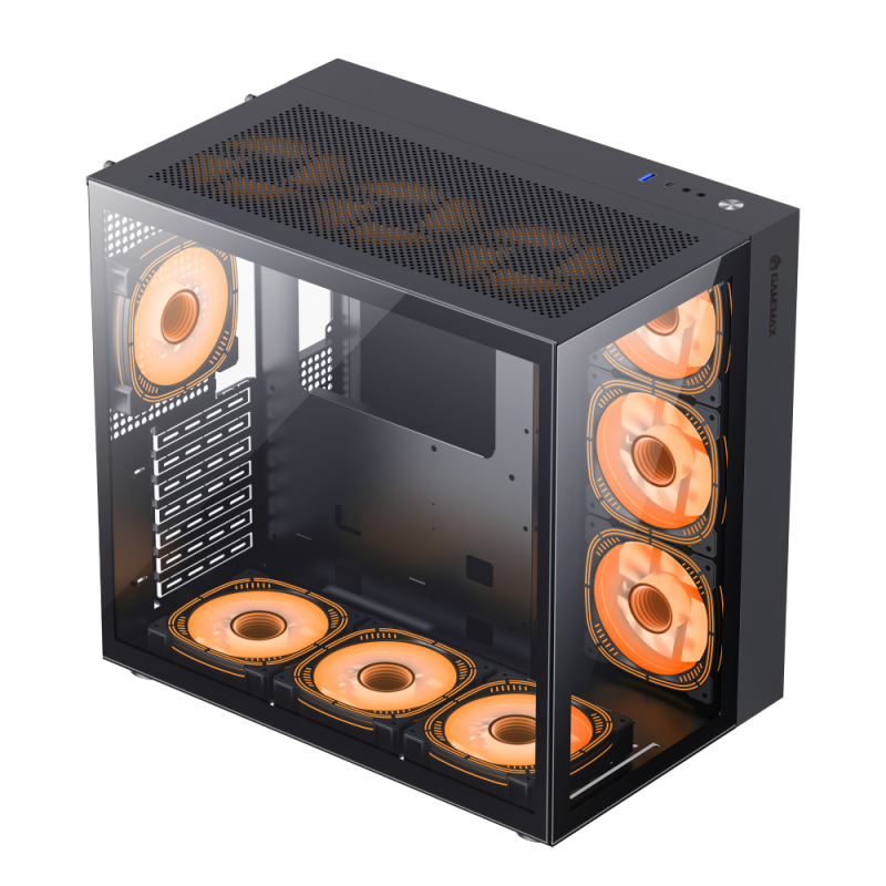 Infinity BK-Tempered Glass PC Case | GAMEMAX