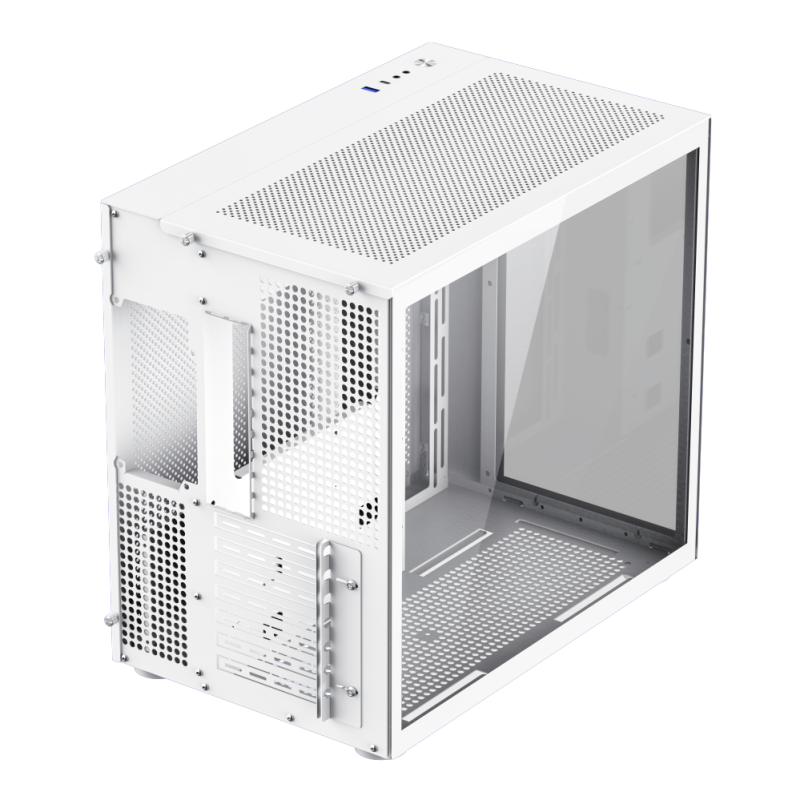 water cooled pc case | Infinity White Case Mid Tower ATX Gaming PC Case ...