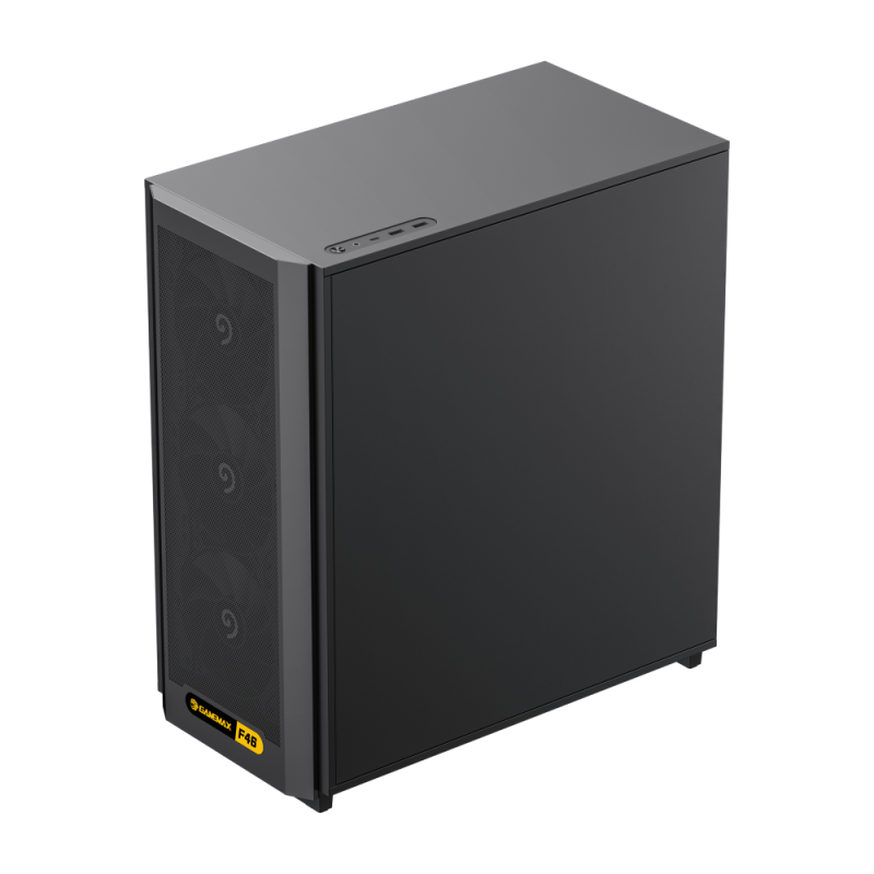 F46 Dark-Micro ATX Gaming Case,Mechanic Computer Cases