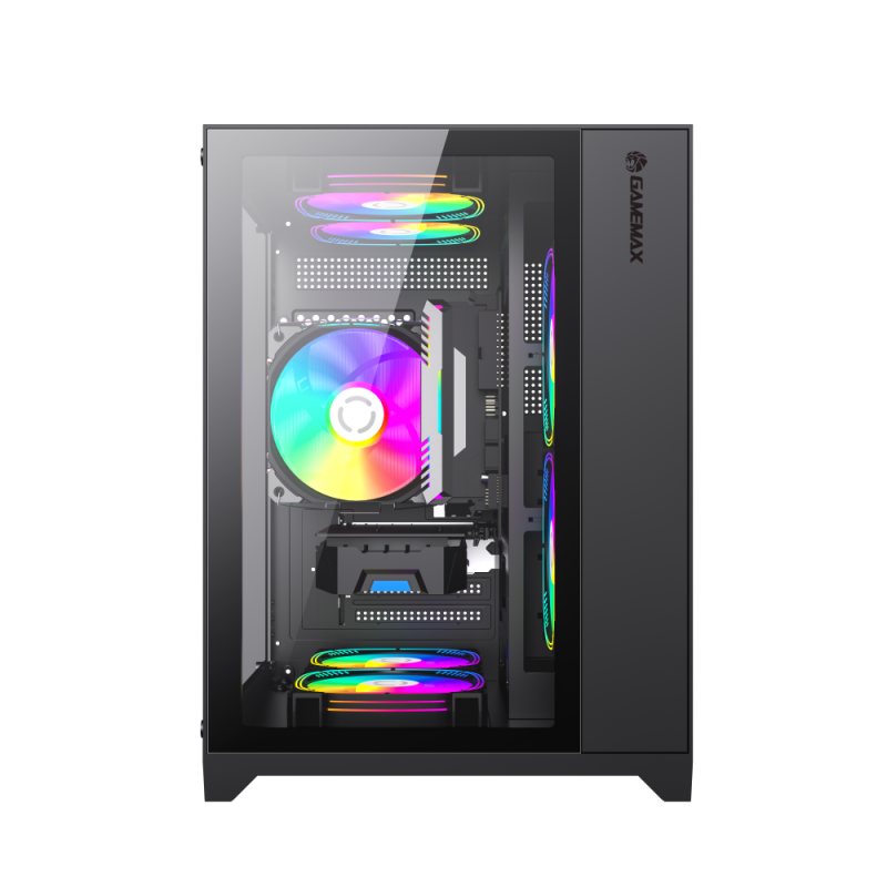 Infinity Mini micro atx gaming pc case with cooling argb fans | Best ...