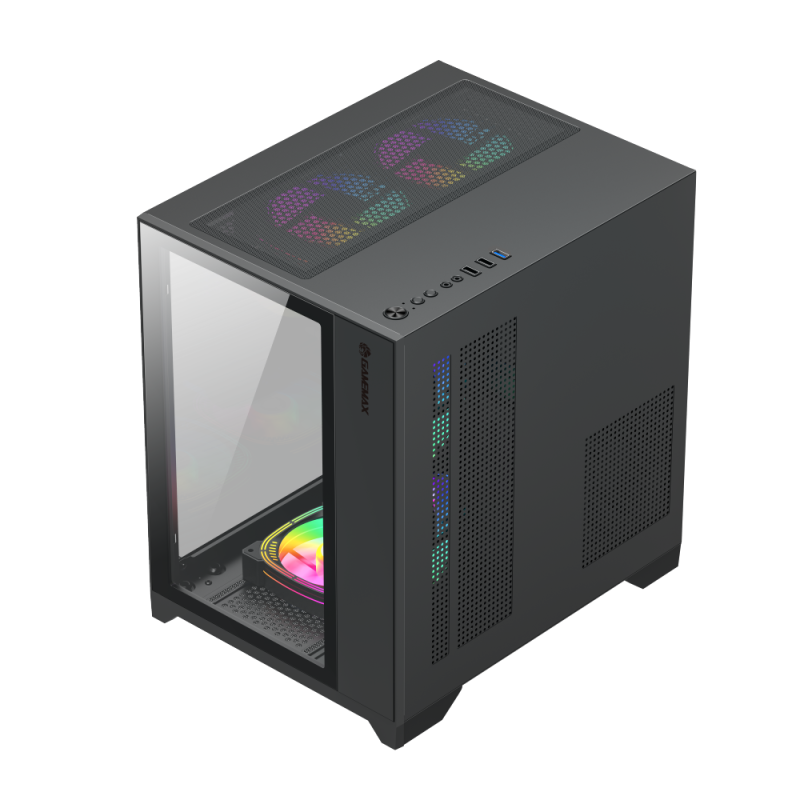 Infinity Mini micro atx gaming pc case with cooling argb fans | Best ...