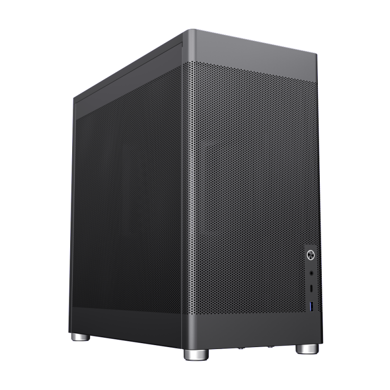 MeshBox PRO BK-Micro ATX Gaming Case,Mechanic Computer Cases