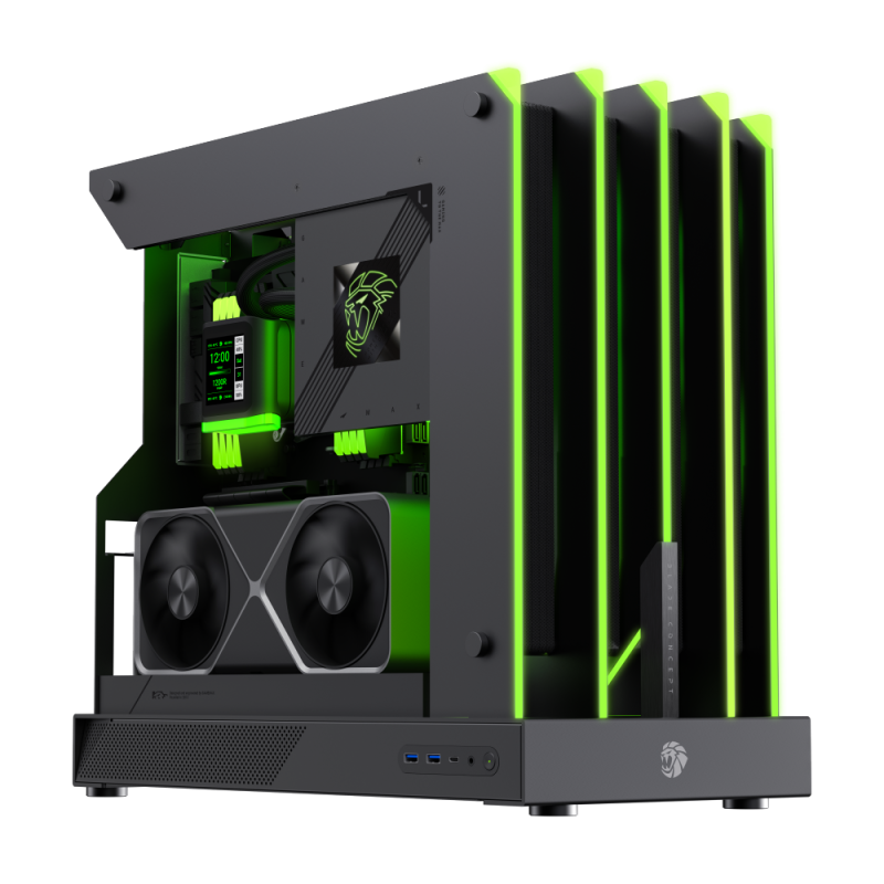 GAMEMAX Introduces BLADE CONCEPT ATX Gaming Chassis