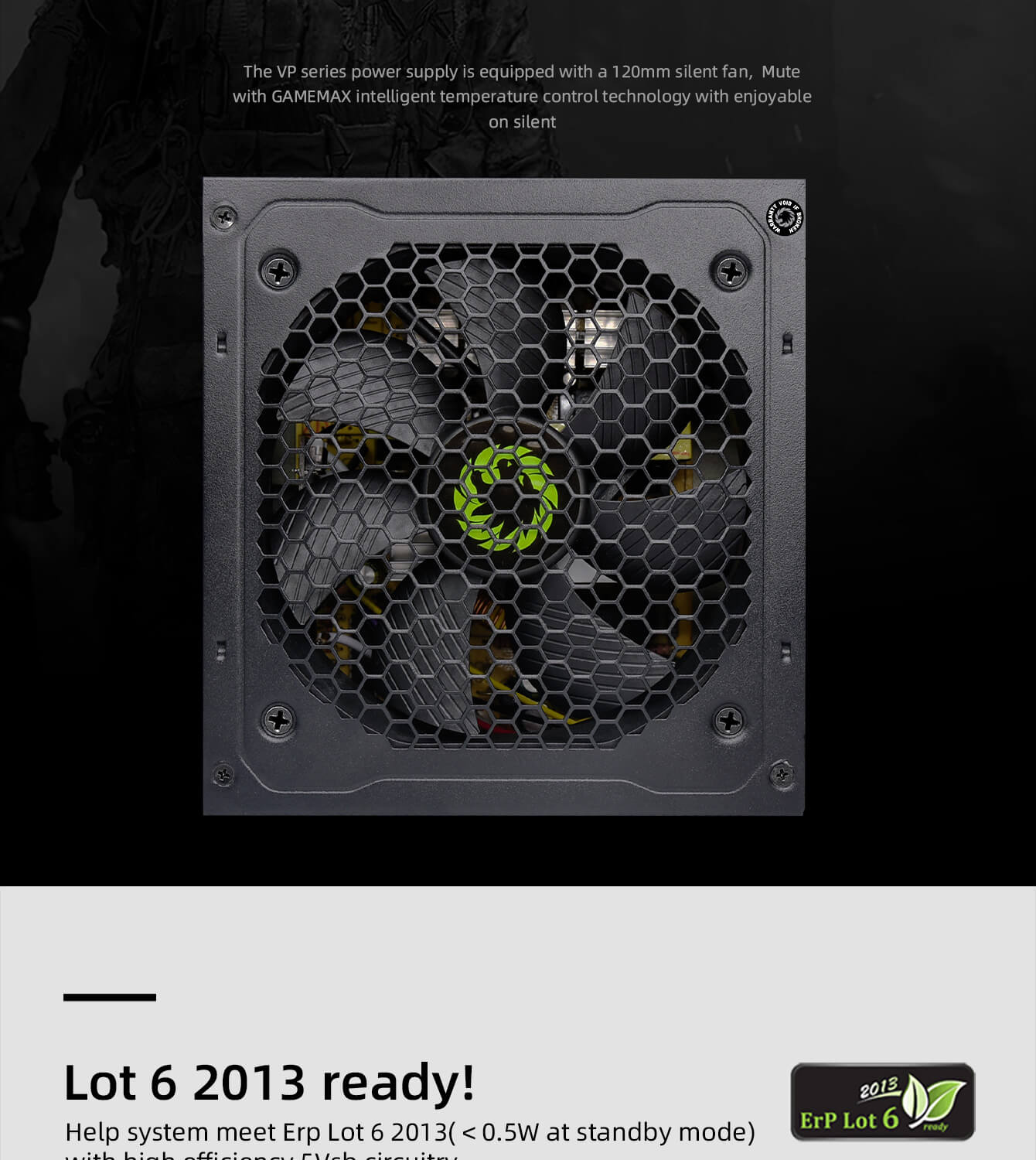 GameMax VP-700 80 Plus Bronze Power Supply