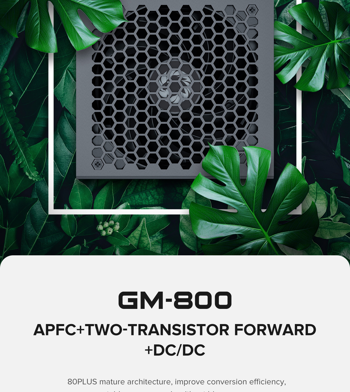 GameMax GM-800 Power Supply Full Modular 80PLUS Bronze Certified Power ...