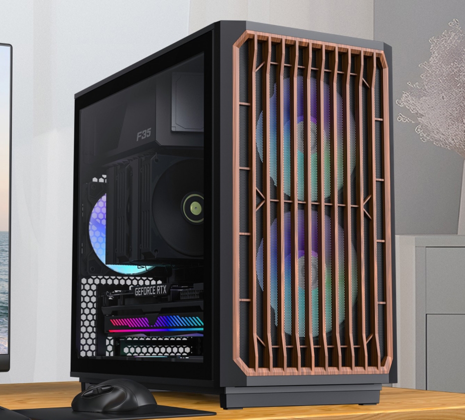 WOOD PC CASE GAMEMAX
