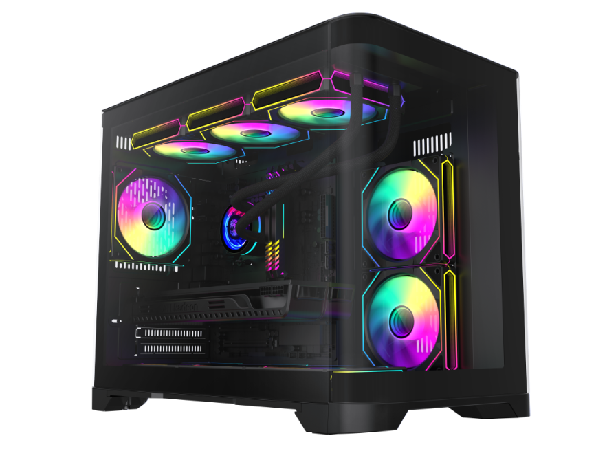 Recommended Best Curved Glass PC Case of 2025 | GAMEMAX