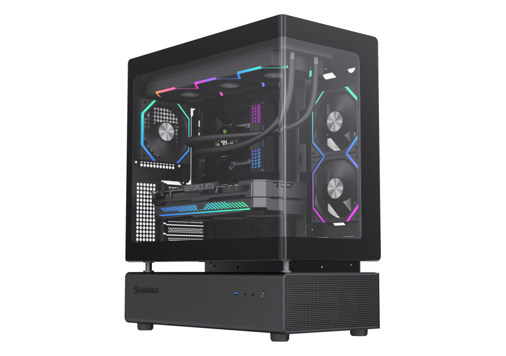 Dual chamber pc case : How GAMEMAX N80 redefines high-end chassis ...