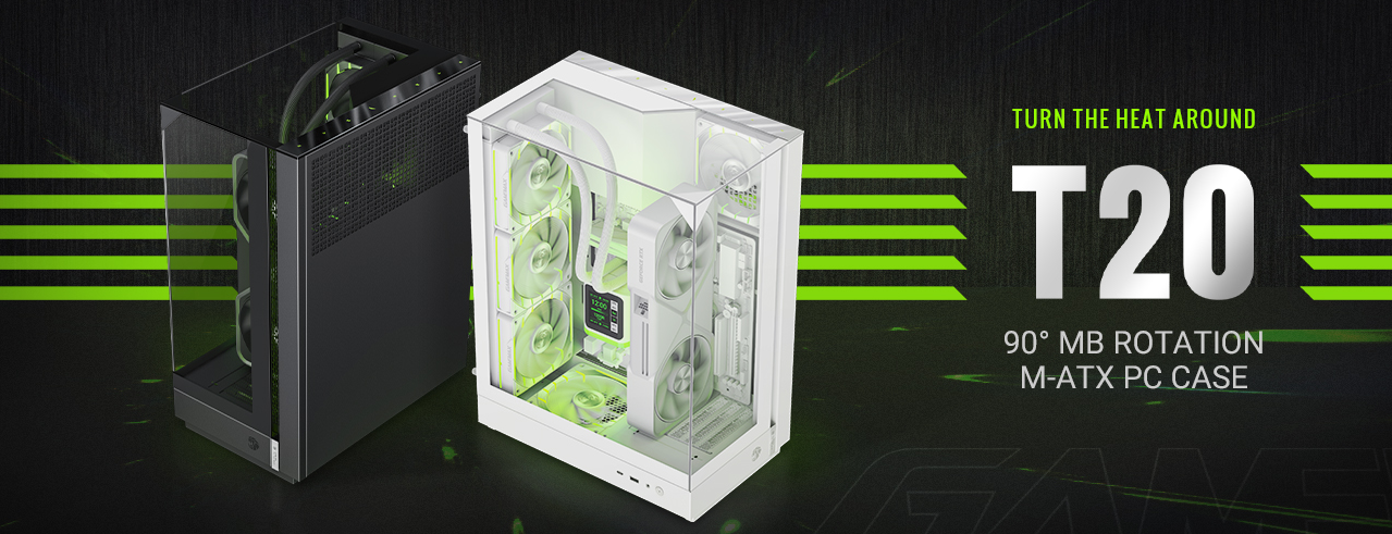 Vertical gpu case GAMEMAX