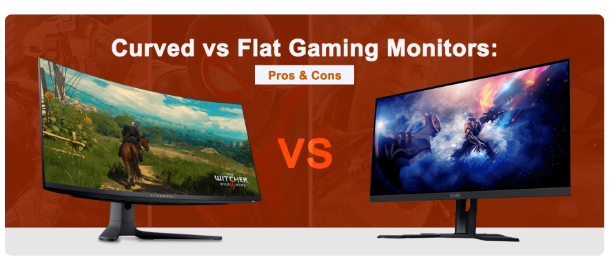 Curved Monitors vs Flat Screens: Are Curved Monitors Better for Gaming?