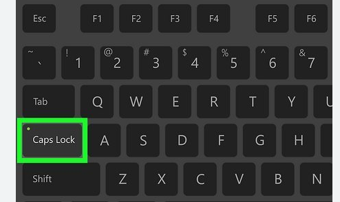 How to Switch Off/On Caps Lock in Windows and Mac