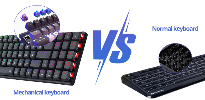 Mechanical Keyboard vs Normal Keyboard: Which Is Better for Your PC?