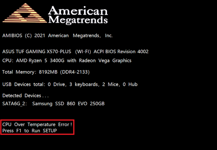 How to Fix "CPU Over Temperature Error" for Your PC