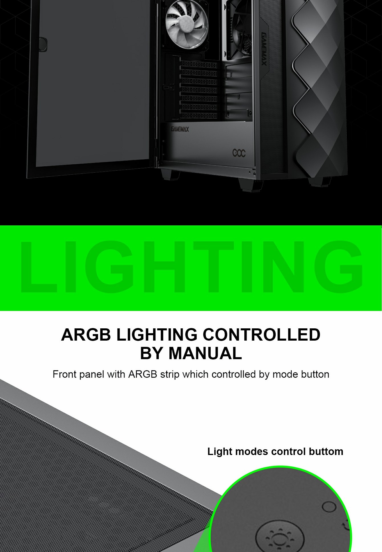 water cooled pc case | Diamond COC Mid-Tower Gaming case