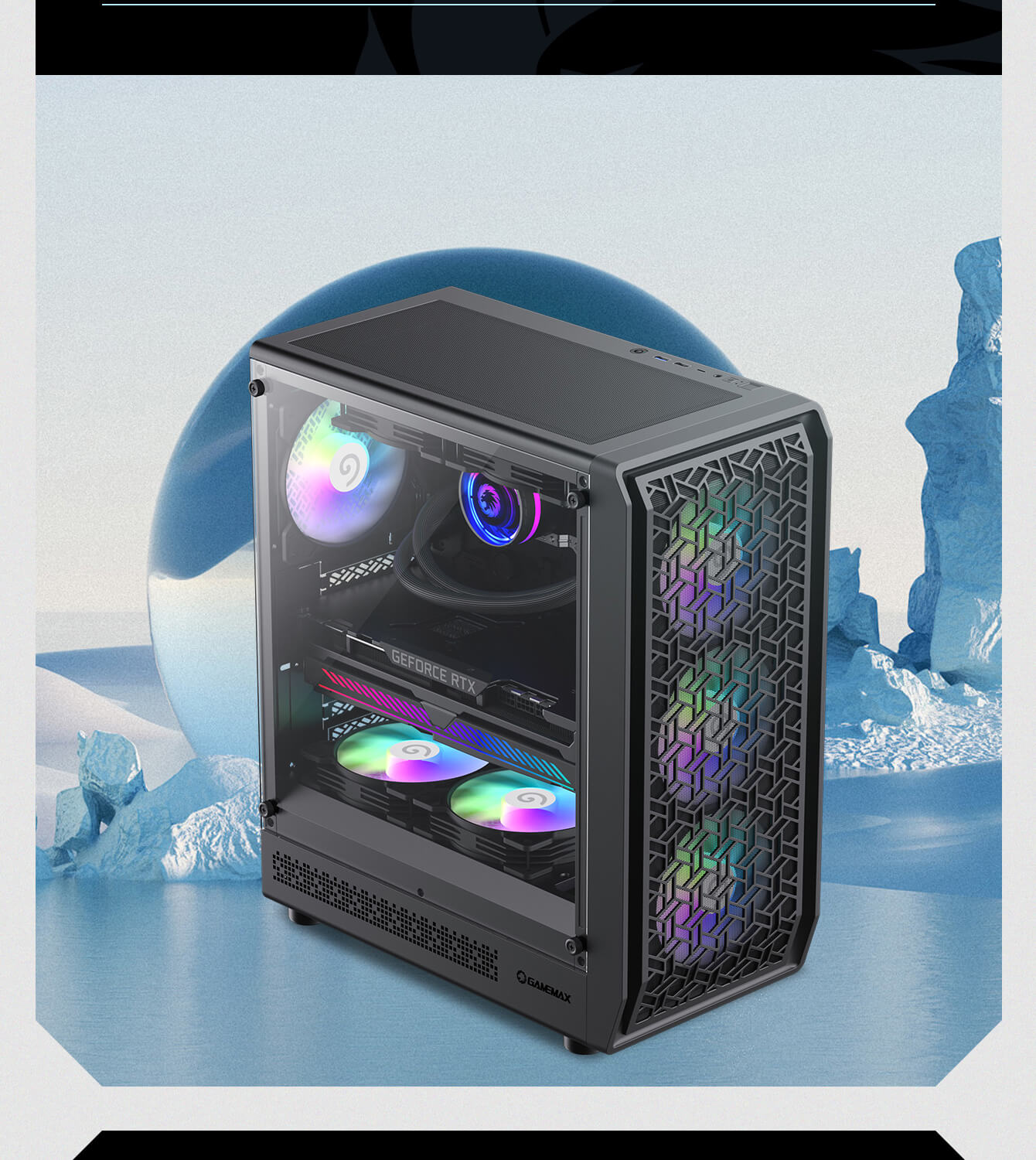 Forge AB-Mid Tower ATX Gaming PC Cases